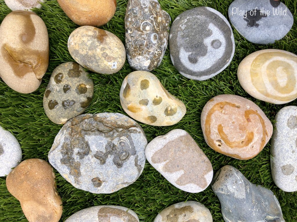 Mark Making EYFS - Rock Water Painting – Play of the Wild