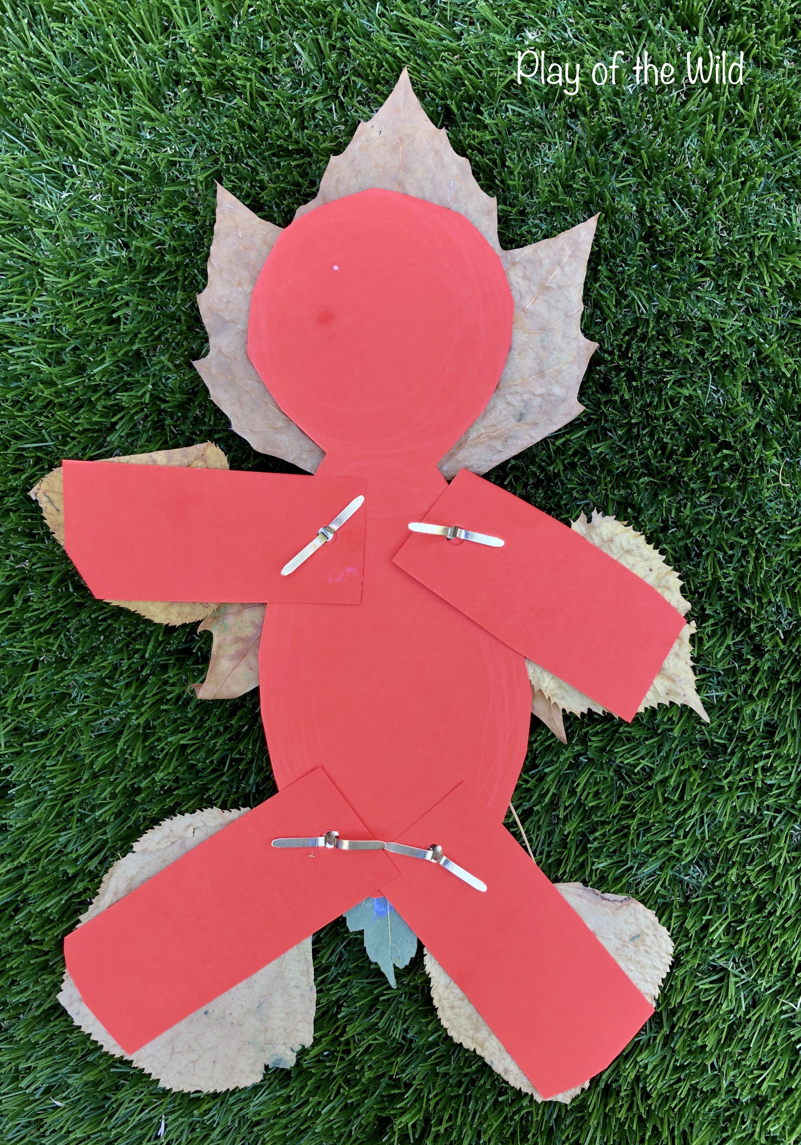 Leaf Man Activities- Make Leaf Man Move! – Play of the Wild