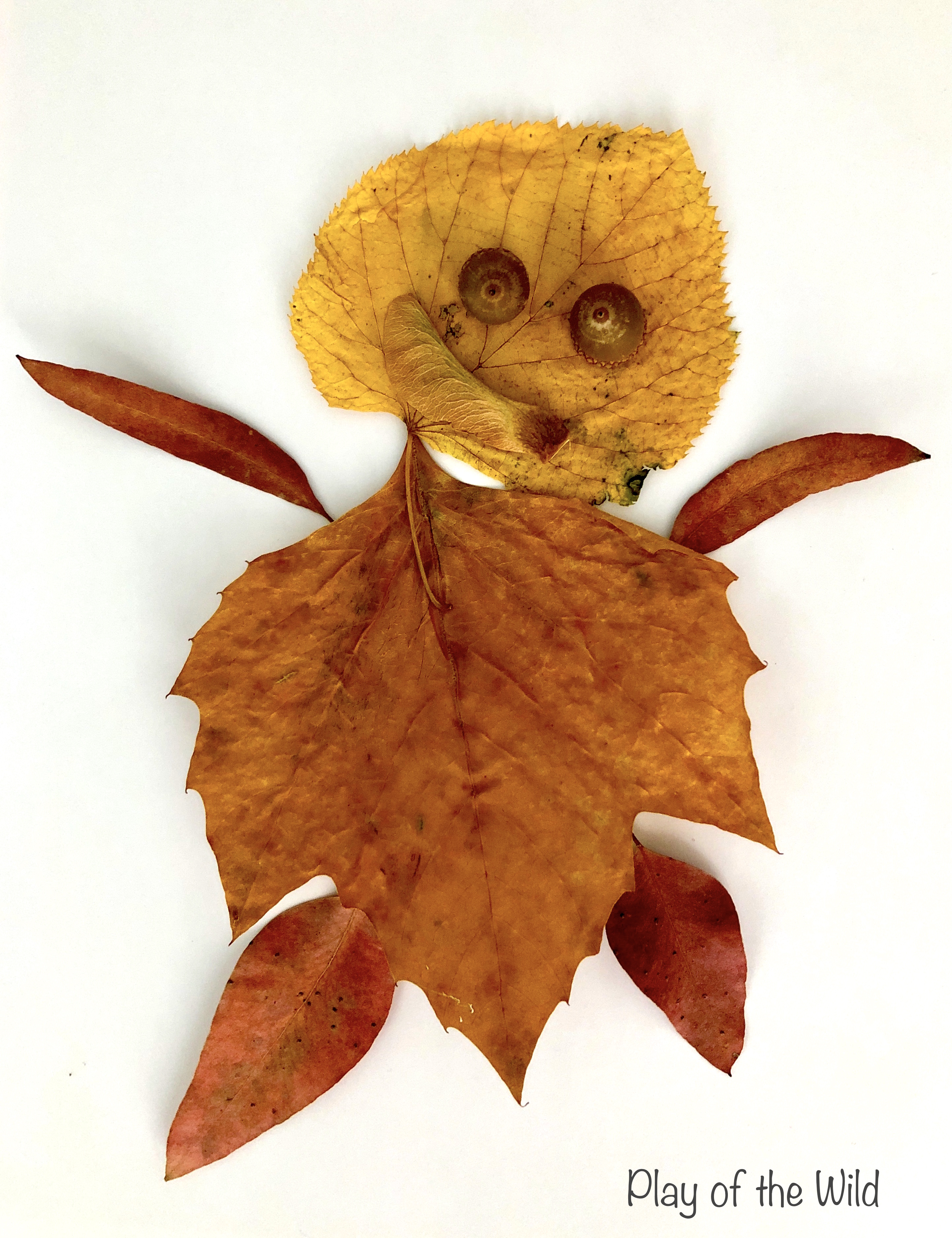 Leaf Man Activities- Make Leaf Man Move! – Play of the Wild