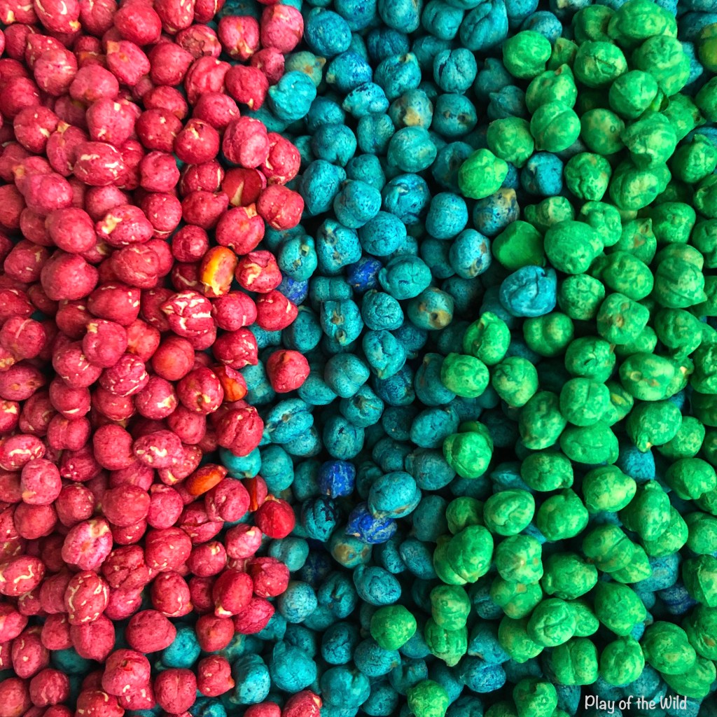 How to Dye Chickpeas with Food Coloring or Watercolors – Play of the Wild